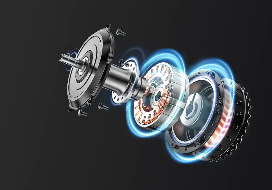 LO26 21 Speed Alloy Wheel Folding Mountain Electric Bike - SAMEBIKE