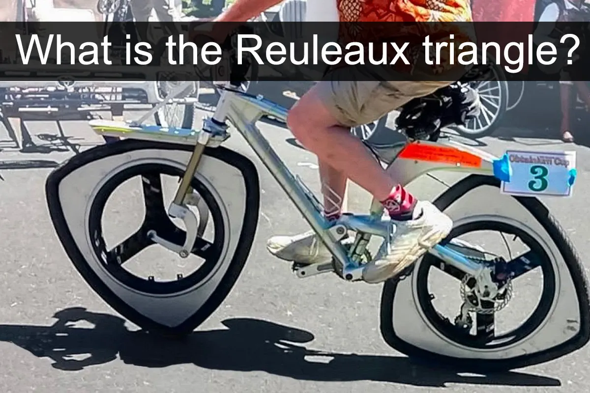 Könnte der interessante Reuleaux-Dreiecksreifen auf einen Fahrradreifen ...