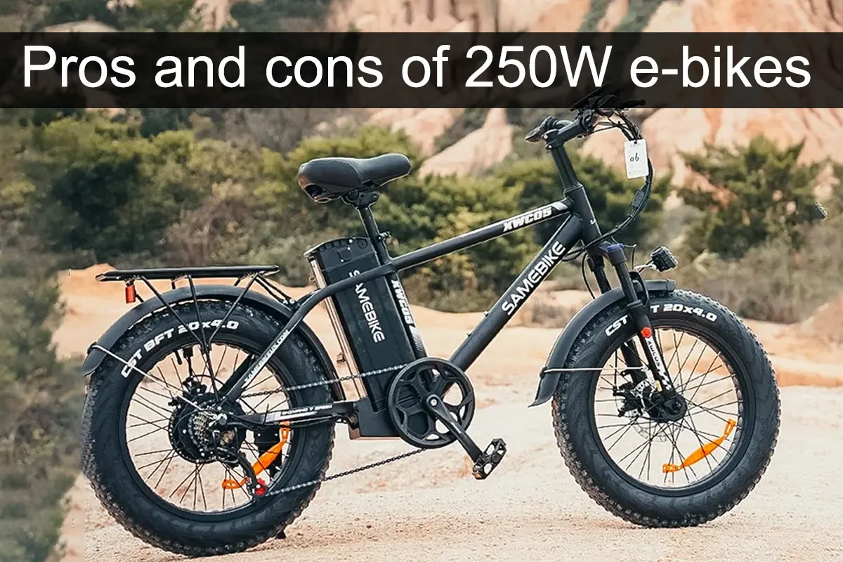 Understanding 250W e-bike - help to clear its meanings