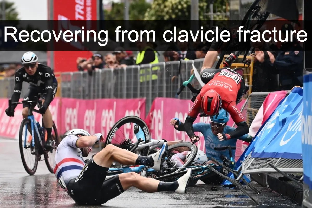 Broken collarbone - every rider needs to learn new when riding