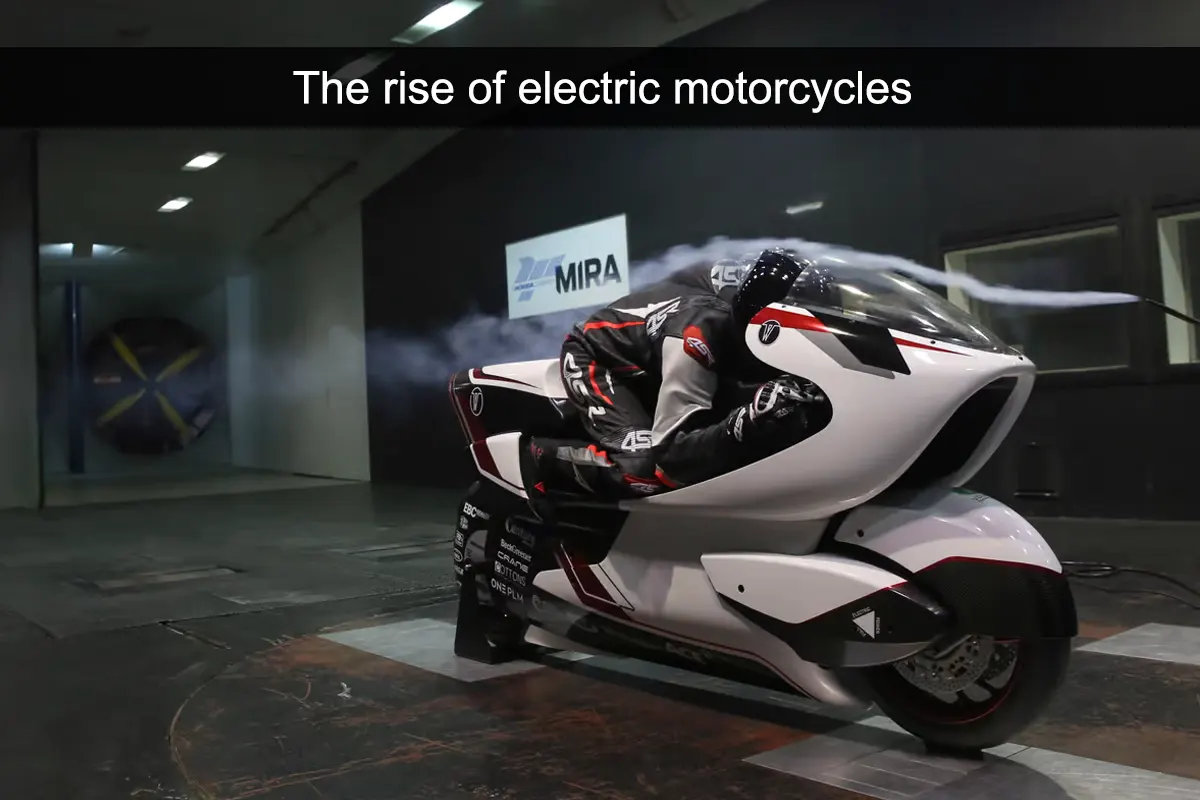 Electric motorcycles are on the rise - huge potential market