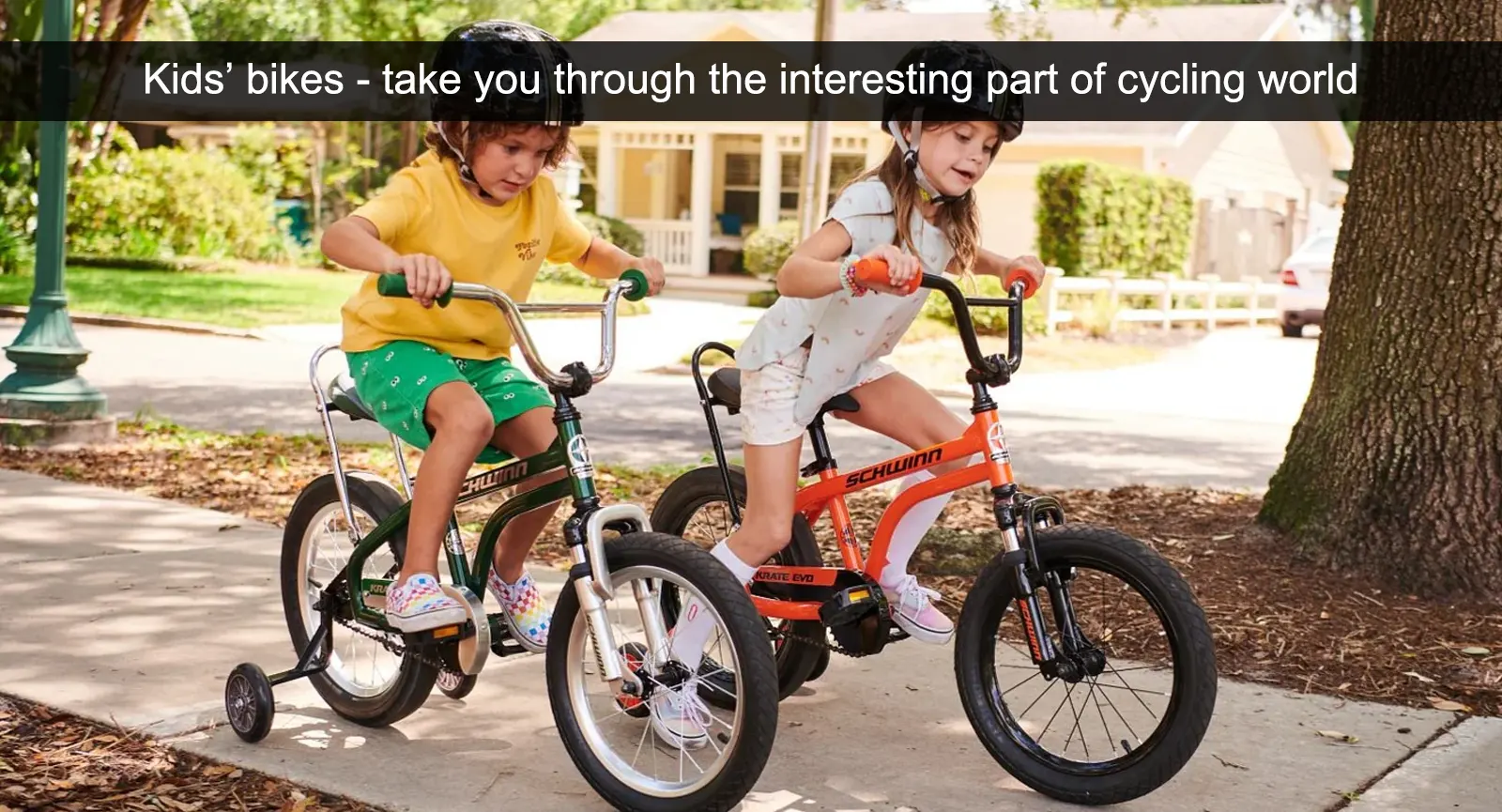 Kids' bikes - take you through the interesting part of cycling world