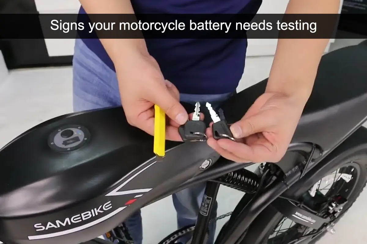 Teach you how to test a motorcycle battery step-by-step