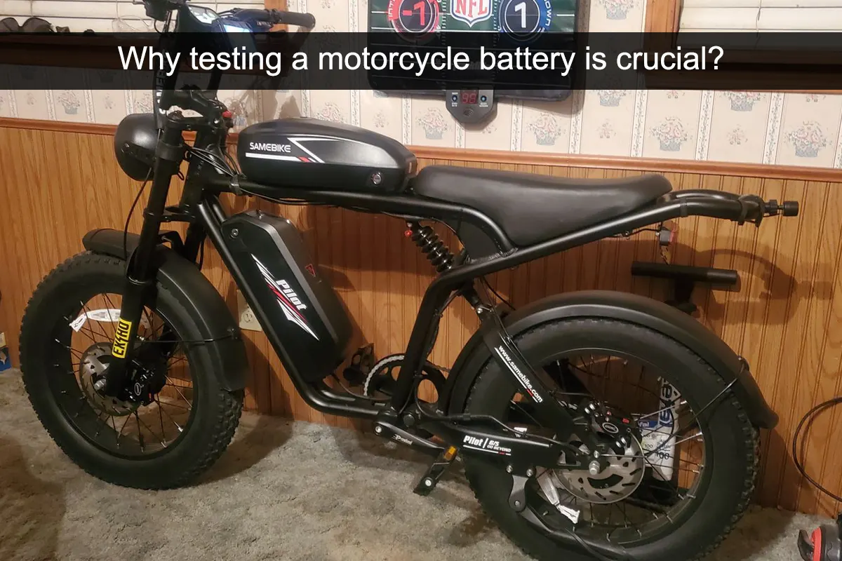 Teach you how to test a motorcycle battery step-by-step