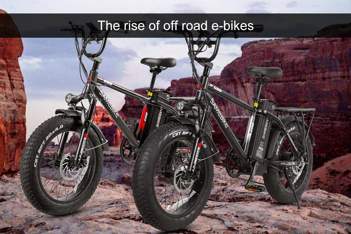 Off road e-bikes science - powering innovation for the future