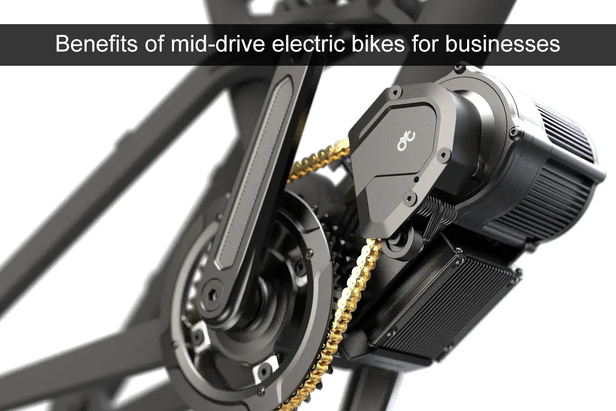 Experience the difference mid-drive electric bike offers