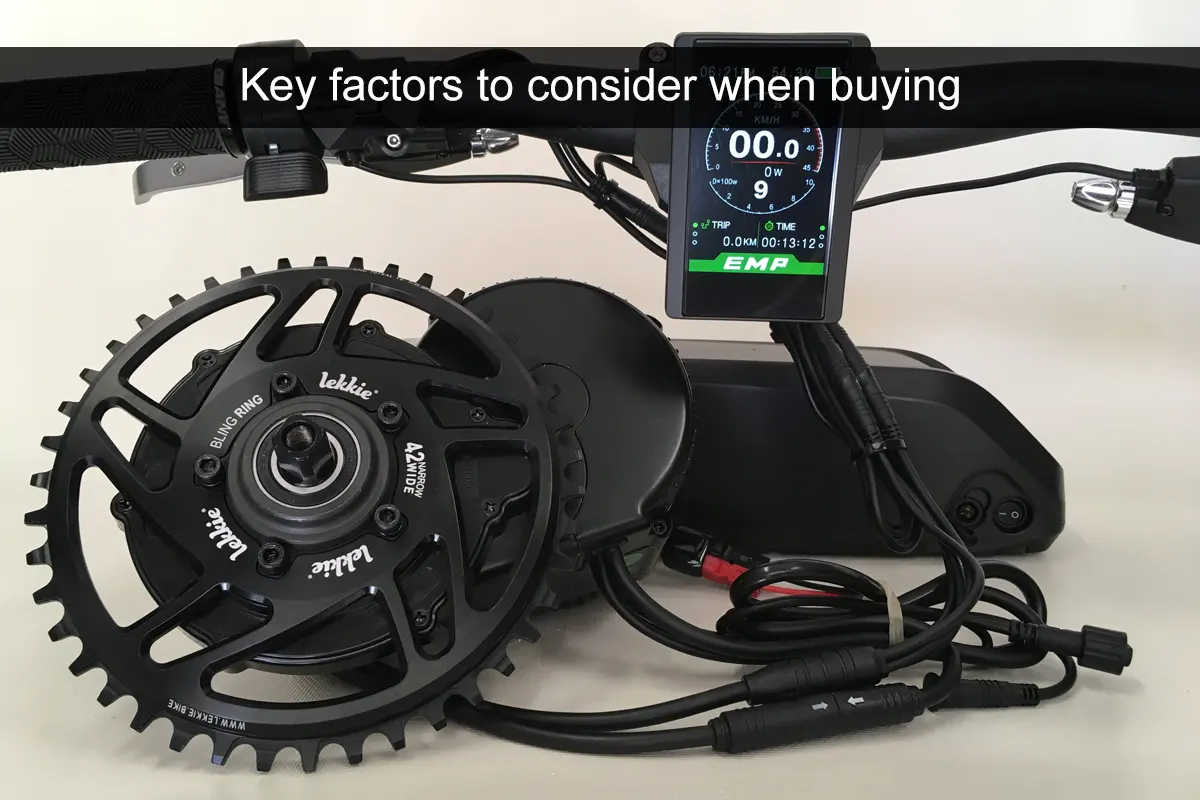 Experience the difference mid-drive electric bike offers