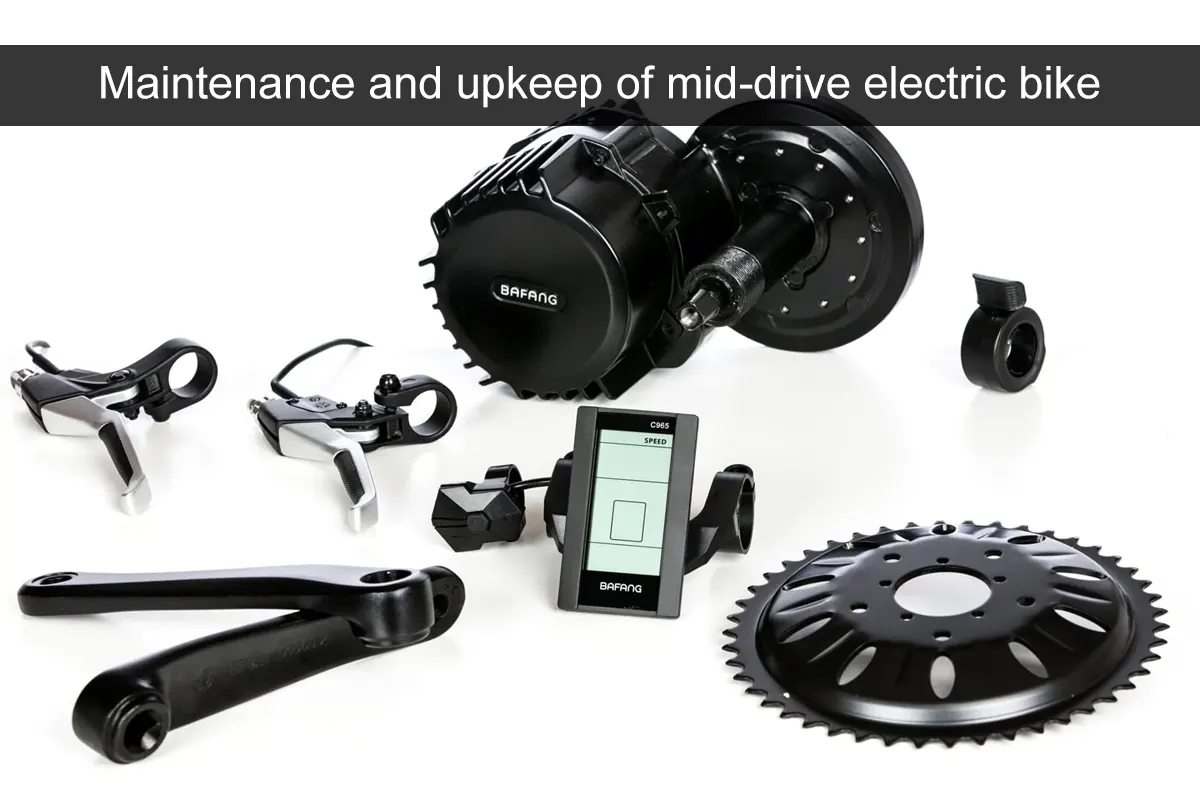 Experience the difference mid-drive electric bike offers