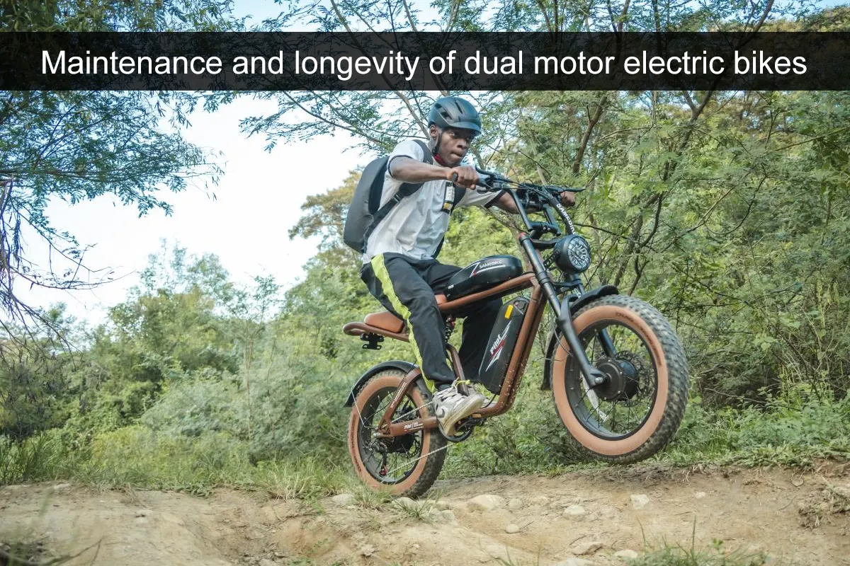 Dual motor electric bike for unmatched performance