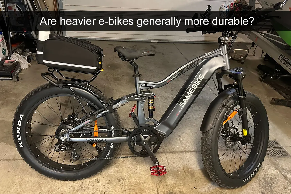 E-bike weight - understanding its impact on performance and usage